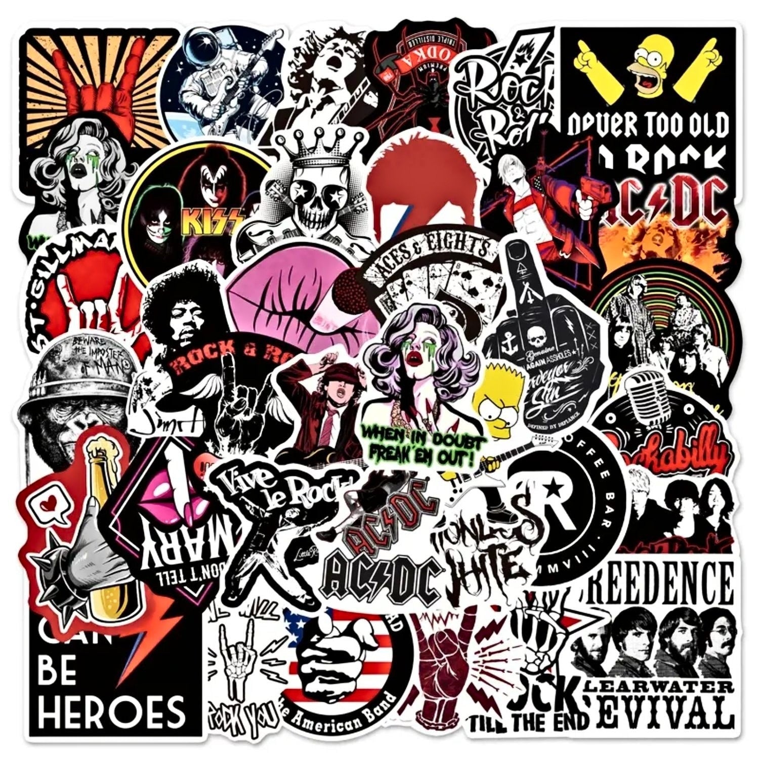STICKERS – RockPig Band TShirts