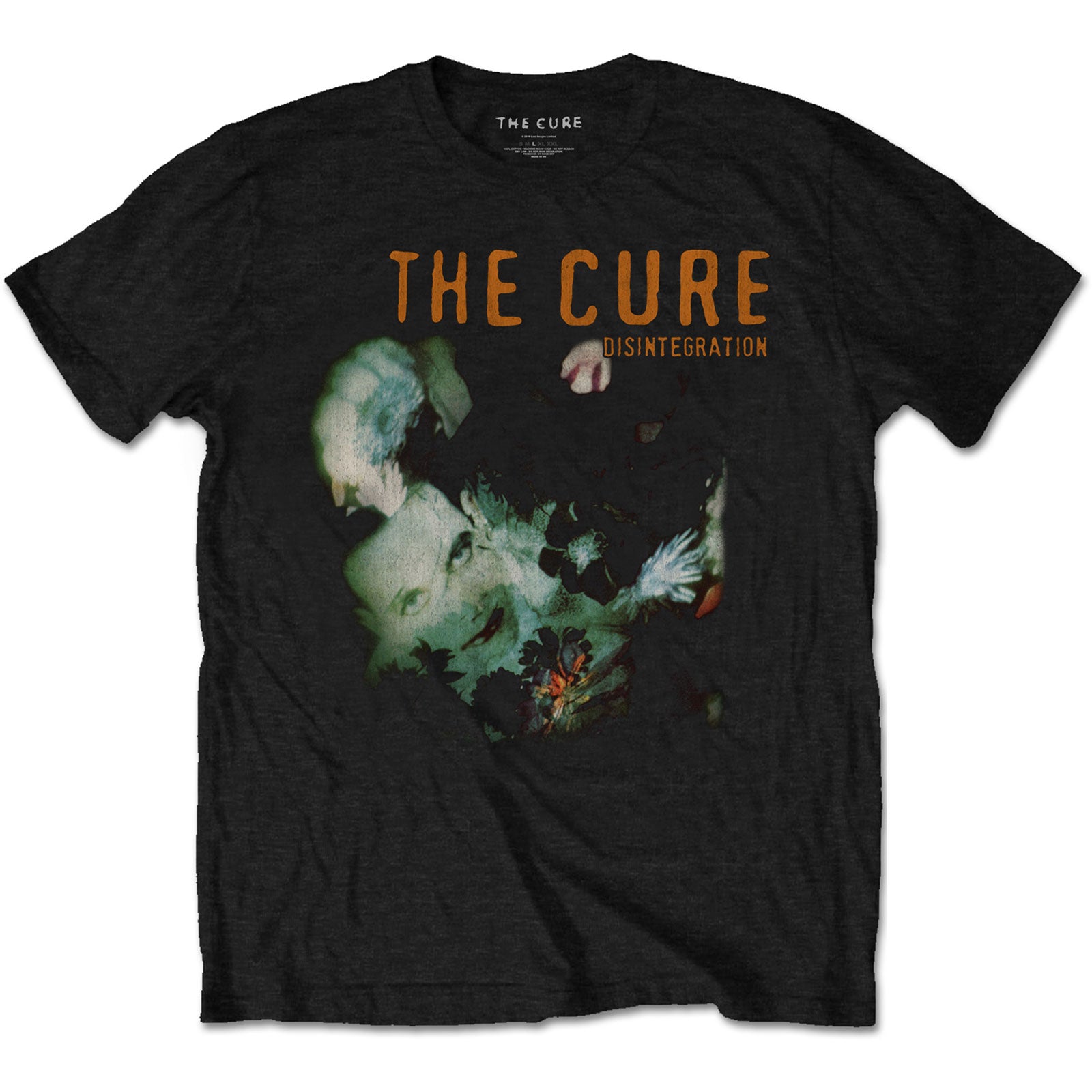 CURE, the - UNISEX T SHIRT - DISINTEGRATION ..... L & XL – RockPig Band ...