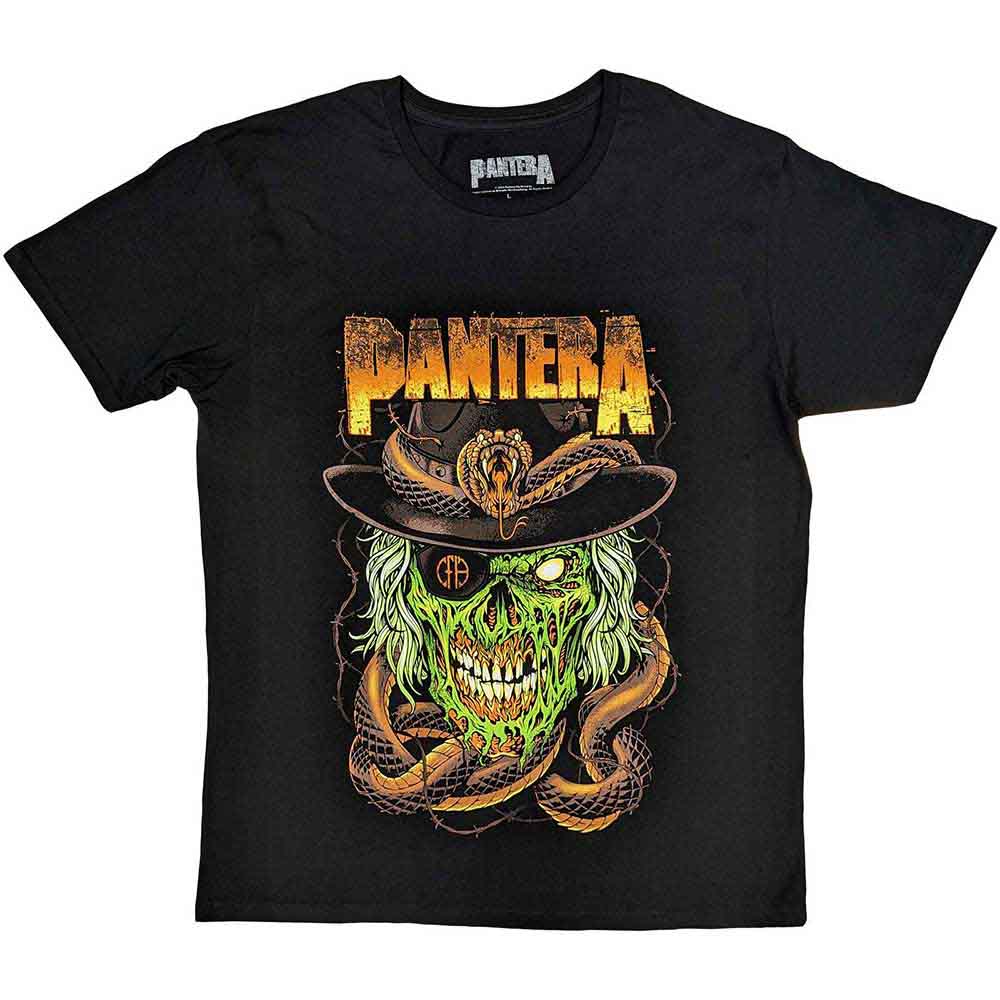 PANTERA - SNAKE & SKULL L & XL – RockPig Band TShirts