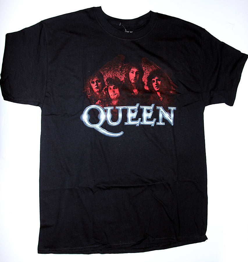 QUEEN - RED PORTRAIT – RockPig Band TShirts